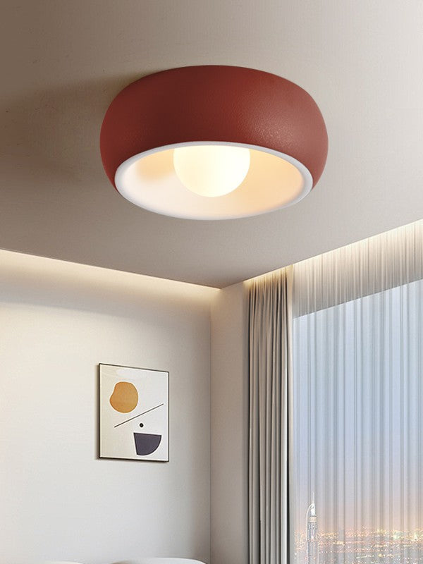 Round Ceiling Light – Modern Flush Mount LED Fixture – Monulo