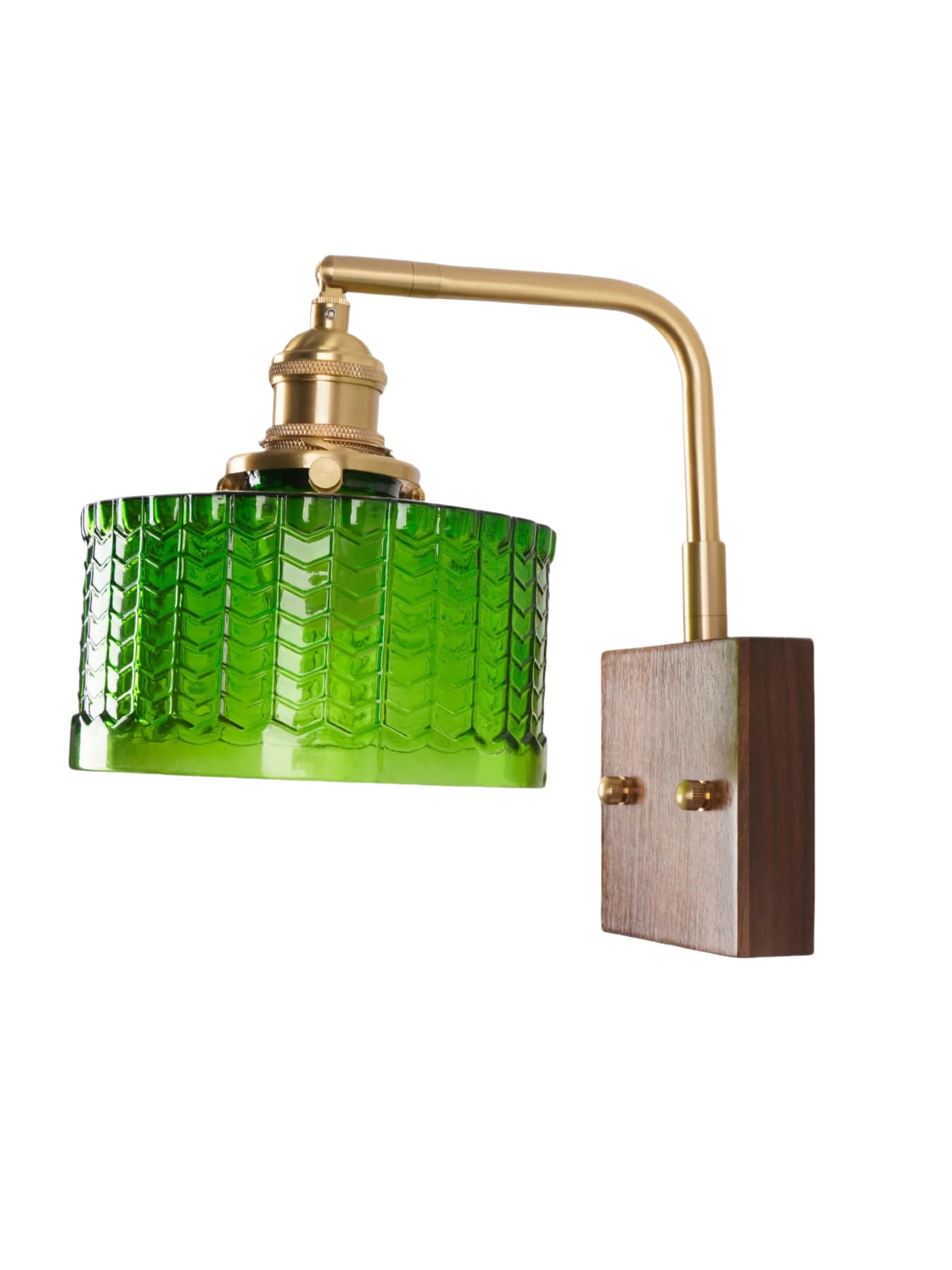 Ripple Glass Wall Sconce – Vintage Style Bedside Accent Light for Bedr ...