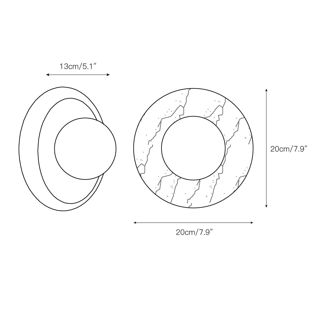 Orli White Jade Sconce – Monulo