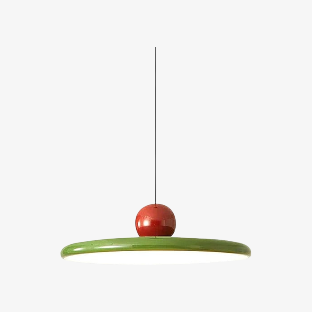 Verdoma Disc and Orb Pendant Light - Nordic Style Hanging Light for Ki ...
